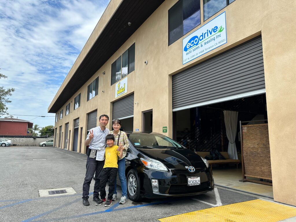Menlo Park在住 H様 エコ乗りプランをご利用頂きありがとうございます | Eco Drive Auto Sales & Repair